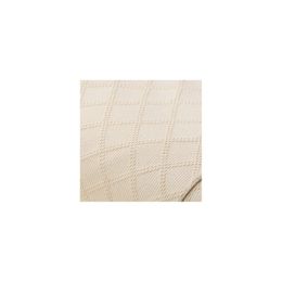 buttinette Baumwoll-Jacquard "Raute", natur