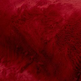 buttinette Fellimitat "Helsinki", weinrot