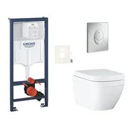 Grohe Euro Ceramic H&auml;nge-WC Set f&uuml;r Trockenbau / Vorwandinstallation SIKOGRSEUSAP00