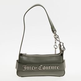 Juicy Couture Graue Jasmine Schultertasche mit Logo