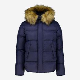 JOTT Dunkelblaue Daunenjacke