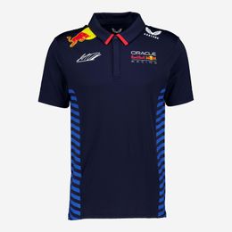 Castore Dunkelblaues Red Bull Racing Poloshirt