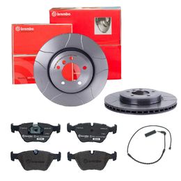 Brembo Bremsensatz-Vorderachse MAX LINE Bremsensatz, Scheibenbremse vorne rechts links innenbelüftet 325mm für BMW ROVER 34116750148 SFP000040 SFP0000