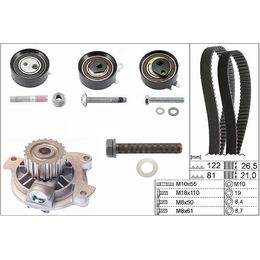 INA Wasserpumpe + Zahnriemensatz 530 0484 30 f&uuml;r SKODA VW SEAT AUDI 074109243M 074109119R 074121005M