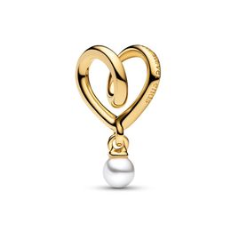 Pandora Charm Goldfarben Gewickeltes Herz | Gr.: onesize