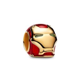 Pandora Charm Goldfarben Marvel Iron Man Helm | Gr.: onesize