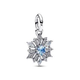 Pandora Charm-Anhänger Disney Frozen Königin Elsa Schneeflocke Silber | Gr.: onesize