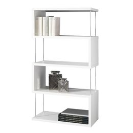 58 aufm Kessel REGAL Elga 66x33x126 Bücherregal Standregal weiß matt | Gr.: onesize