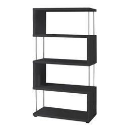 58 aufm Kessel REGAL Elga 66x33x126 Bücherregal Standregal schwarzstahl | Gr.: onesize