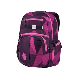 Nitro Hero - Laptoprucksack 17" 52 cm (dune) in fragments purple | Gr.: onesize