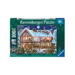 Ravensburger Weihnachten zu Hause | Anzahl Teile: 100, Maße (B/H): 49 x 36 cm, XXL Puzzle,... | Gr.: onesize