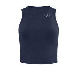 WINSHAPE Functional Comfort Cropped Tanktop AET136C in anthracite | Gr.: M