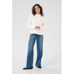 Kaffe Strickpullover KAdolly Baggy fit in Chalk | Gr.: XXL