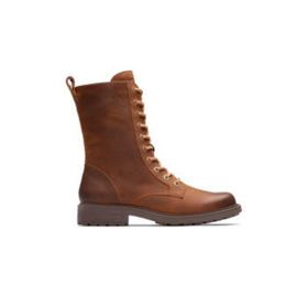 Clarks Stiefeletten/Boot in braun | Gr.: 38,5