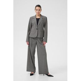 Kaffe Blazer KAellie Tight fit in Grey Melange / Chalk Stripe | Gr.: 42