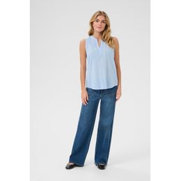 Kaffe Langarm-Bluse KAjolia Regular fit in Soft Chambray | Gr.: 38