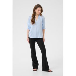 Kaffe Kurzarm-Bluse KAelly Regular fit in Windsurfer | Gr.: 34