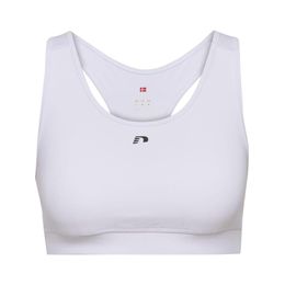 Hummel T-Shirt "Lean Sports Bra" in Weiß | Gr.: L