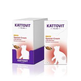 Kattovit Spezial-Cream low Protein Niere/Renal Huhn 6x15g