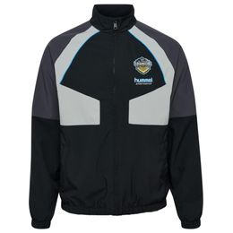 Hummel Trainingsjacke "Loose Track Zipjacket Sw El Paso" in Schwarz | Gr.: XXL