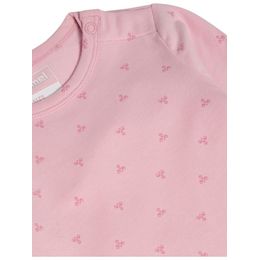 Hummel Outdoor Overall "Mini Bee Aop Body Longsleeve" in Pink | Gr.: 86