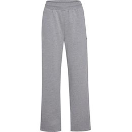 Hummel Sporthose "Loose W Sweatpants Bee" in Grau | Gr.: S
