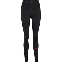 Hummel Leggings "Hiit Intensity High Waist Tights" in Schwarz | Gr.: L