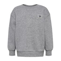 Hummel Kinder Sweatshirt "Mini Loose Crewneck Bee" in Grau | Gr.: 92