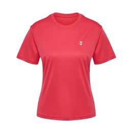 Hummel T-Shirt "Pulse Training W T-Shirt S/S" in Lila | Gr.: M