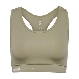 Hummel Sport-BH "Pulse Light Support Bra" in Grün | Gr.: L