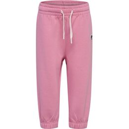 Hummel Kinder Sweat Pants "Mini Loose Pants Bee" in Rosa | Gr.: 98