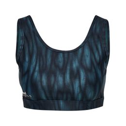 Hummel Sport-BH "Hiit Aop Intensity Bra" in Blau | Gr.: XL