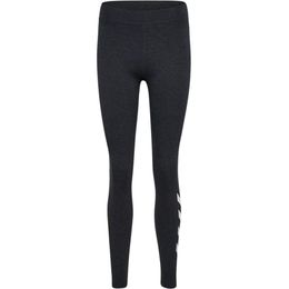 Hummel Leggings "Pulse Logo Mw Tights" in Schwarz | Gr.: XS