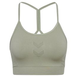 Hummel Sport-BH "Hiit Seamless Bra" in Gr&uuml;n | Gr.: L