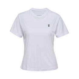 Hummel T-Shirt "Pulse Training W T-Shirt S/S" in Weiß | Gr.: M