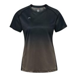 Hummel Sportshirt "Beat Gradient W T-Shirt" in Schwarz | Gr.: L