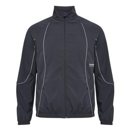 Hummel Trainingsjacke "Pulse Woven Zip Jacket" in Grau | Gr.: S
