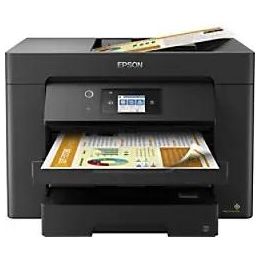 Epson WorkForce WF-7830DTWF Farb-Tintenstrahl Multifunktionsdrucker A3 Schwarz