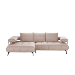 switch Ecksofa Magnetic rosa/pink Maße (cm): B: 266 H: 68,5 T: 180.0 » Höffner