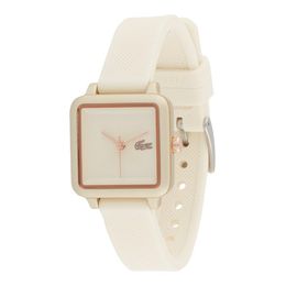 Lacoste Analog Watch '12.12 FLOW' female Beige size One Size