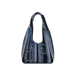 Desigual Schultertasche Damen Größe One Size blau / schwarz