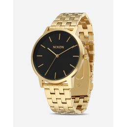Nixon Armbanduhr 'Porter' Herren Größe One Size gold / schwarz