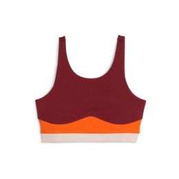 Puma Sport-BH Damen Gr&ouml;&szlig;e XS kitt / rostbraun / orange