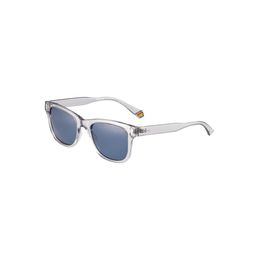Polaroid Sonnenbrille Herren Größe 51 blau / grau