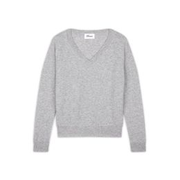 Just Cashmere Sweater 'Nora' female Grey size L