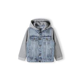 MINOTI Jacke Jungen Gr&ouml;&szlig;e 110/116 blue denim / graumeliert