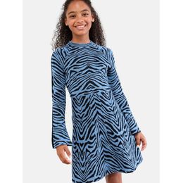 Lipsy Kleid Mädchen Größe 166 blau / schwarz