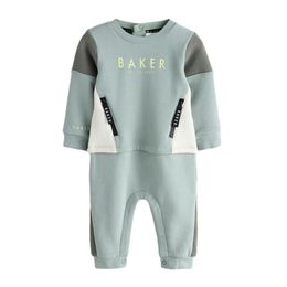 Baker by Ted Baker Overall Jungen Größe 92 dunkelgrau / mint / schwarz / weiß