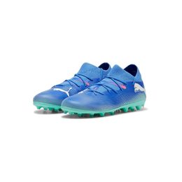 Puma Sportschuh 'FUTURE 7 MATCH' Jungen Gr&ouml;&szlig;e 22.5 blau / jade / wei&szlig;