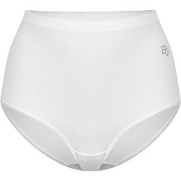 wäschepur Damen Taillenslip weiß, Größe 46